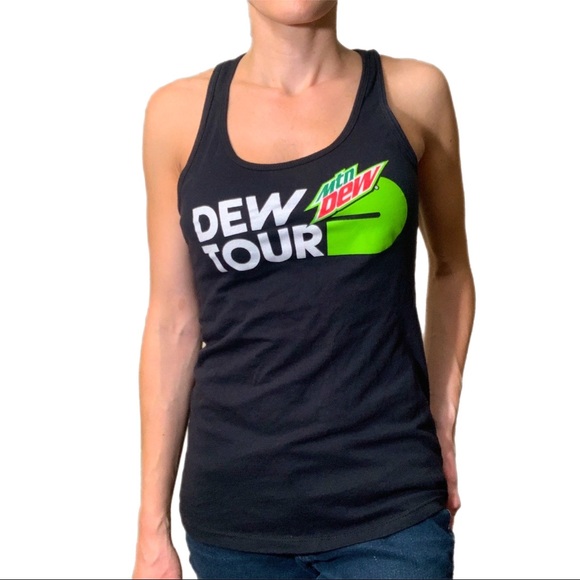 Mountain Dew | Tops | Rare Official 22 Dew Tour Tank Top Xs Mountain ...